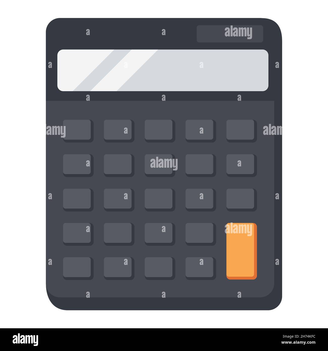 Stylish calculator Stock Vector Images - Alamy
