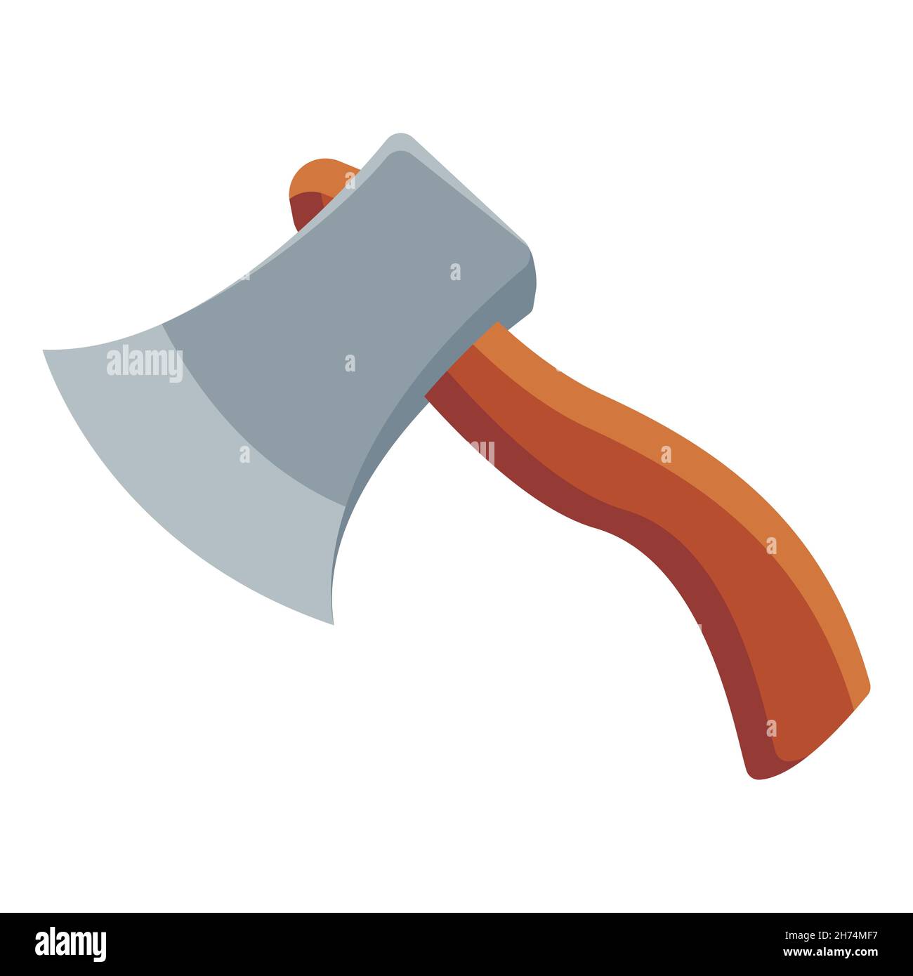 cartoon ax with wood handle Stock Vector Image & Art - Alamy