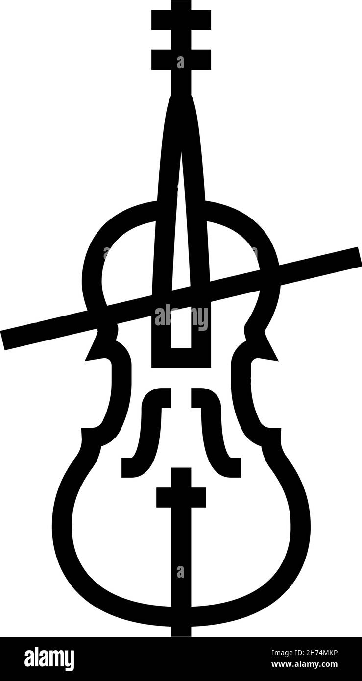 Cello Symbol High Resolution Stock Photography and Images - Alamy