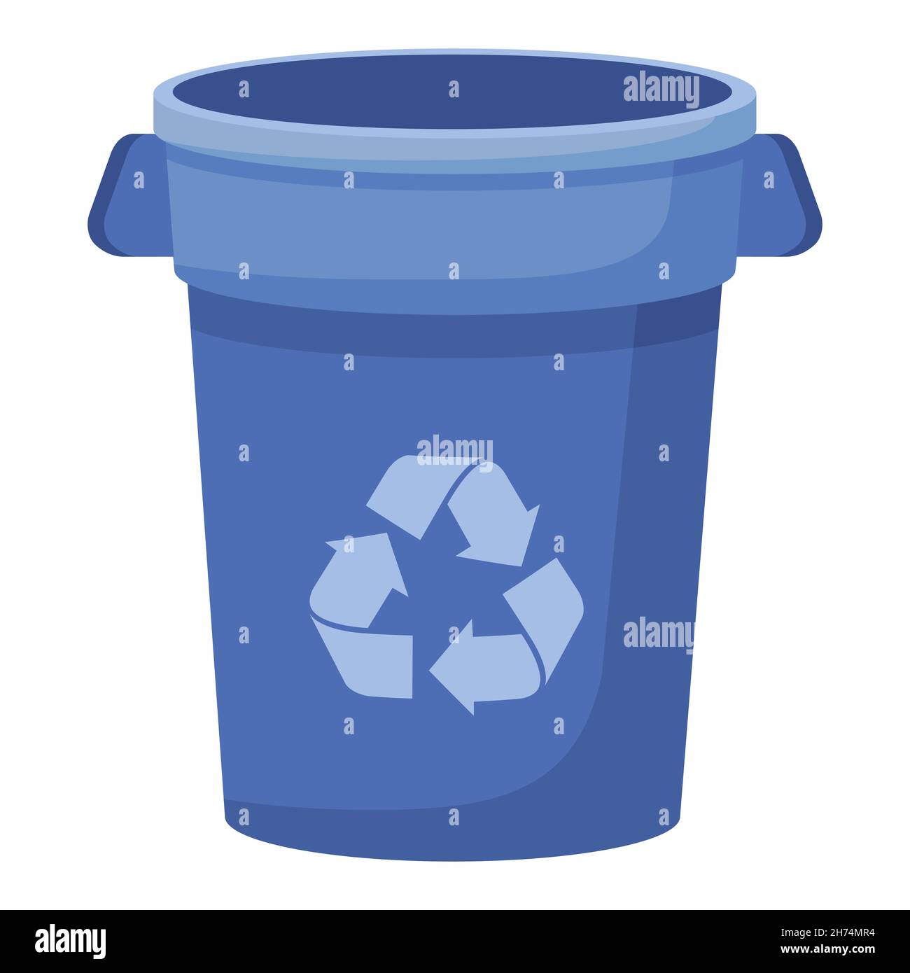 Cute recycle bin cartoon hi-res stock photography and images - Alamy