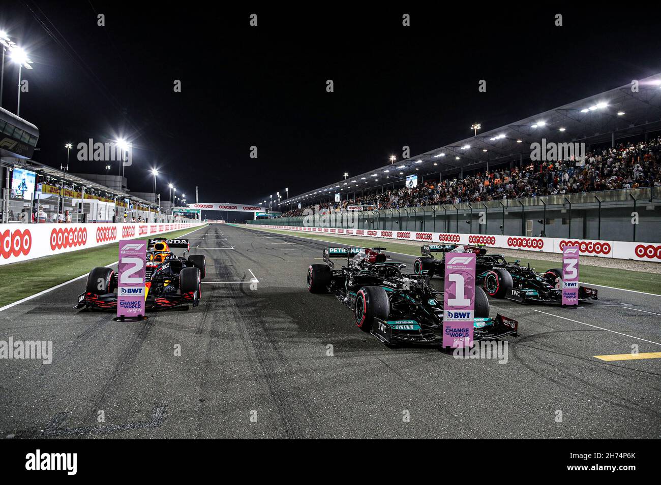 Doha, Qatar. 20th Nov, 2021. 44 HAMILTON Lewis (gbr), Mercedes AMG F1 ...