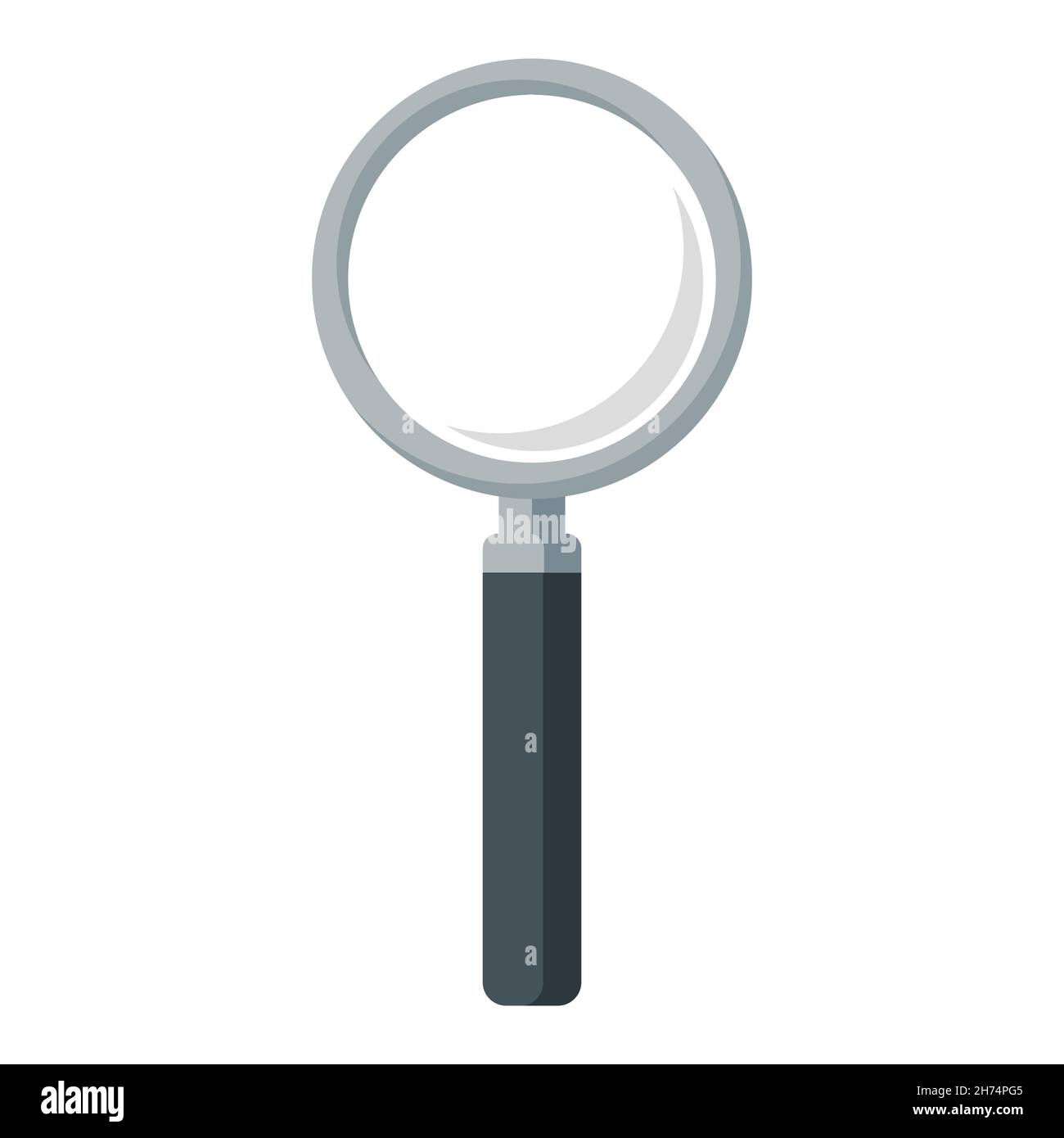magnifier magnifying lens Stock Vector Image & Art - Alamy