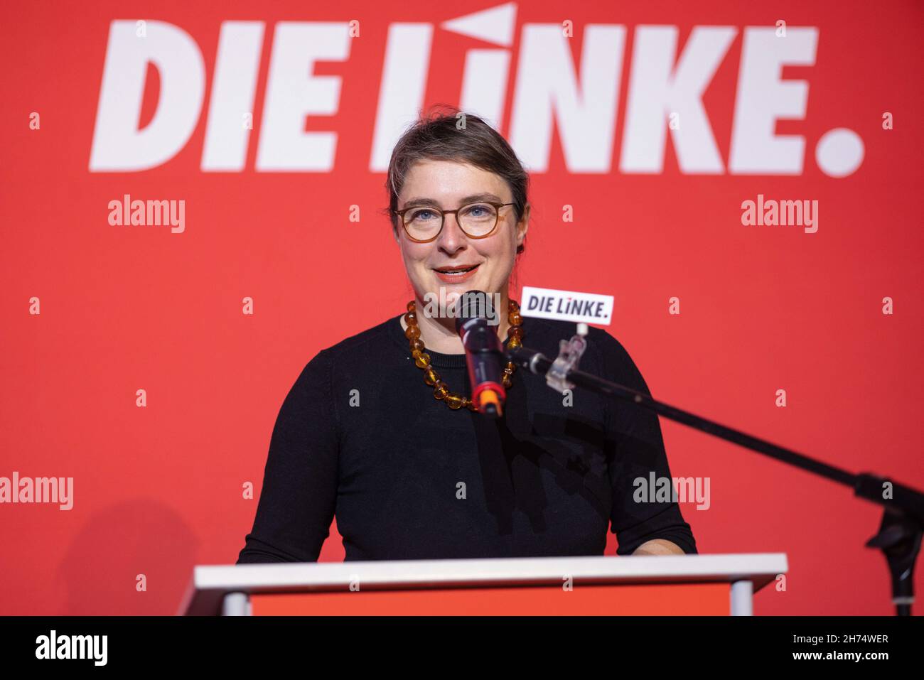 Bad Blankenburg, Germany. 20th Nov, 2021. Ulrike Grosse-Röthig, the new ...