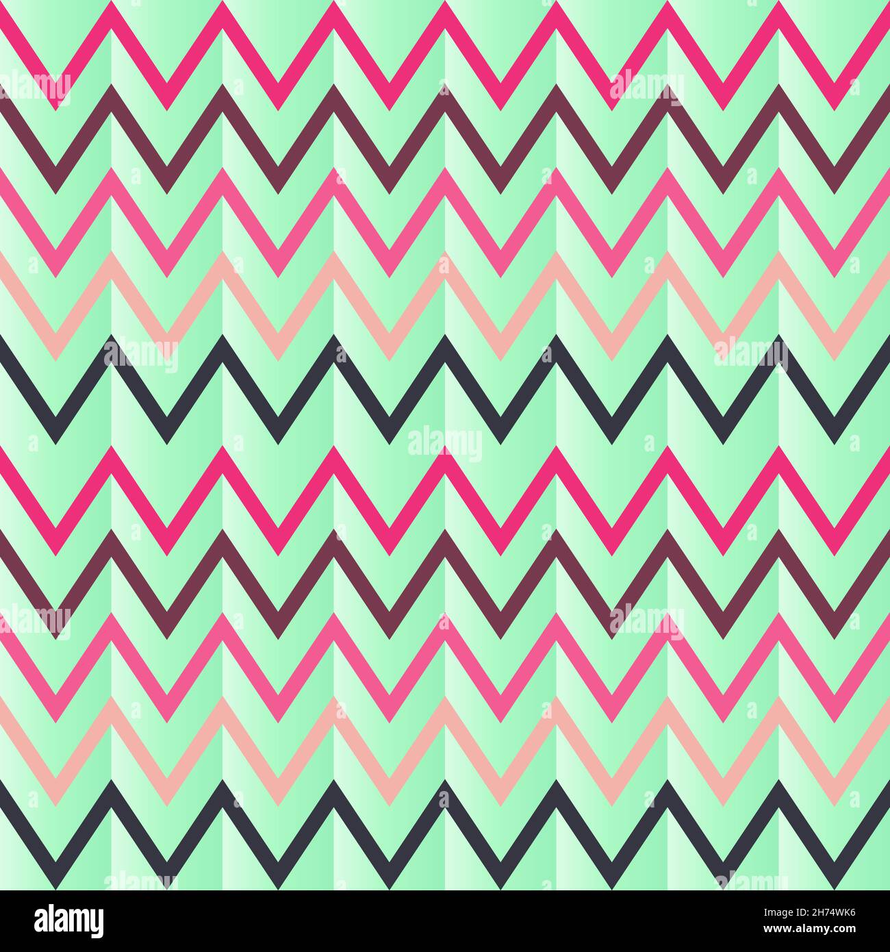 Colorful Chevron Stripes Background