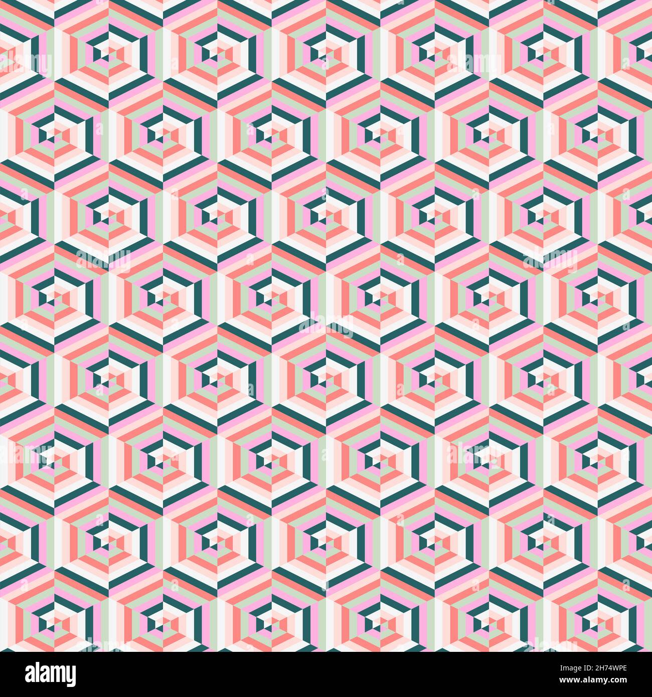 Interlocking geometric pattern hi-res stock photography and images - Alamy