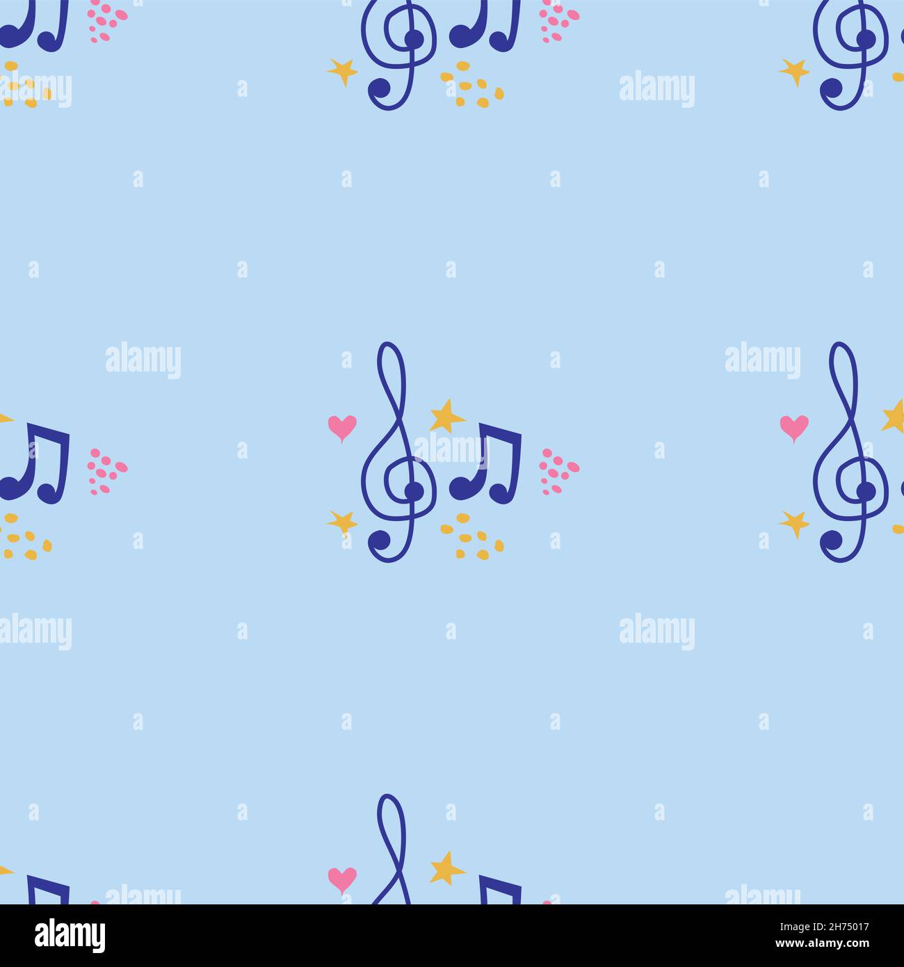 Old sheet music notes Stock Vector Images - Alamy