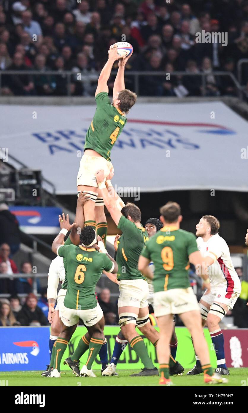 20th November 2021; Twickenham, London, England, Autumn Series ...