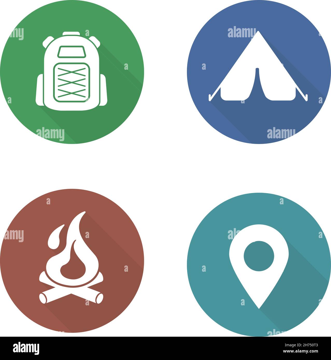 Explorer backpack design Stock Vector Images - Alamy