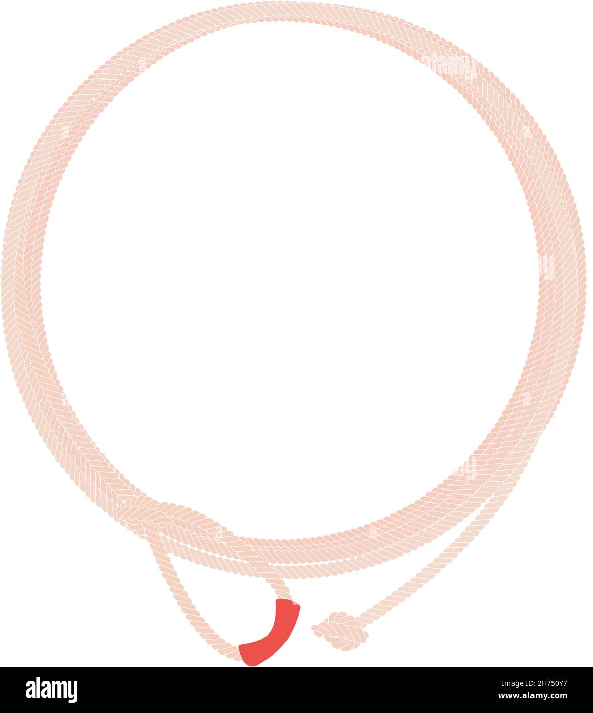 Wild west cowboy lasso illustration Stock Vector Image & Art - Alamy