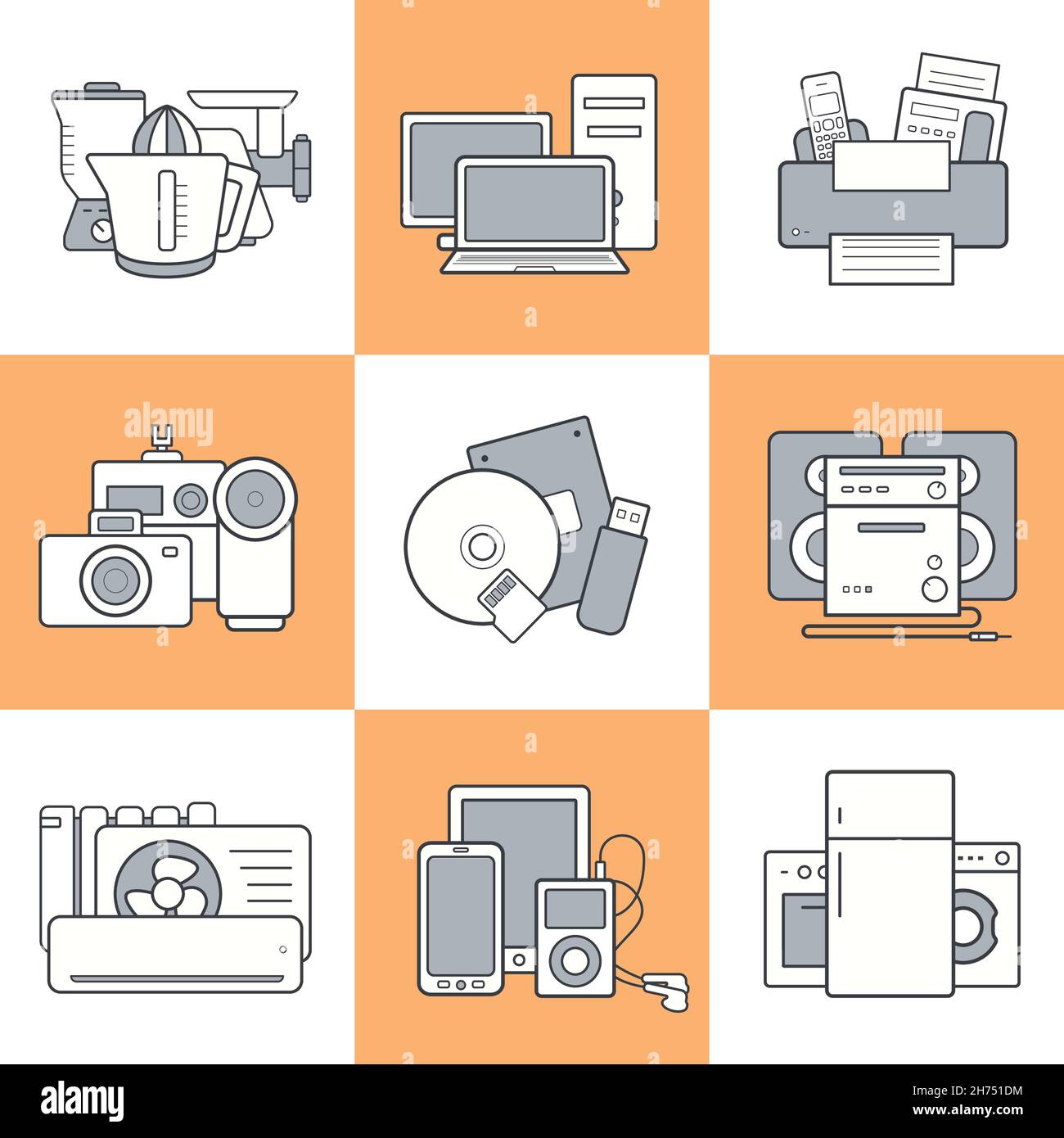 Consumer Electronics Store Stock Vector Images - Alamy
