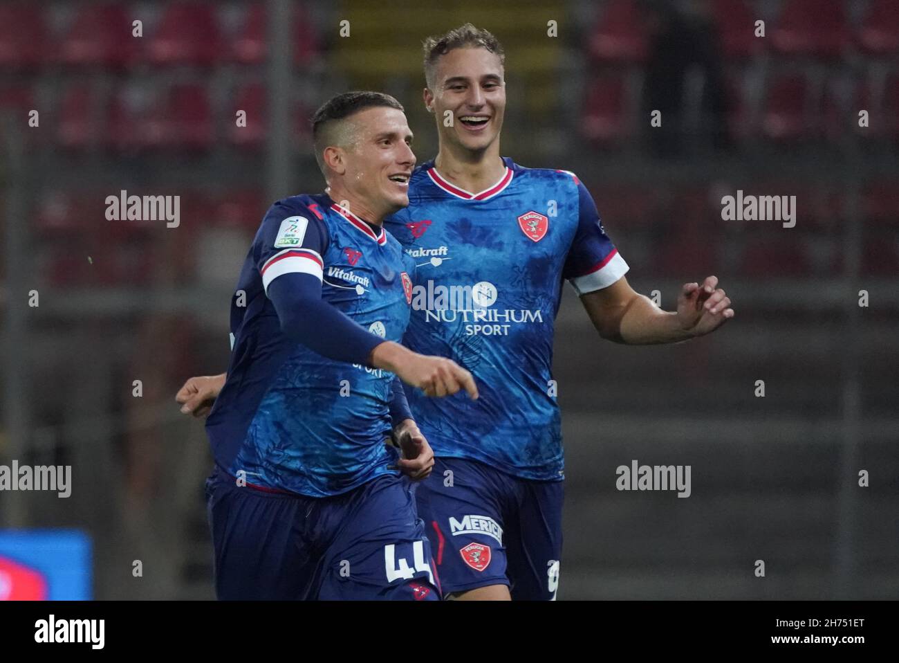 Perugia, Italy. 20th Nov, 2021. lisi frsncesco (n.44 perugia calcio ...