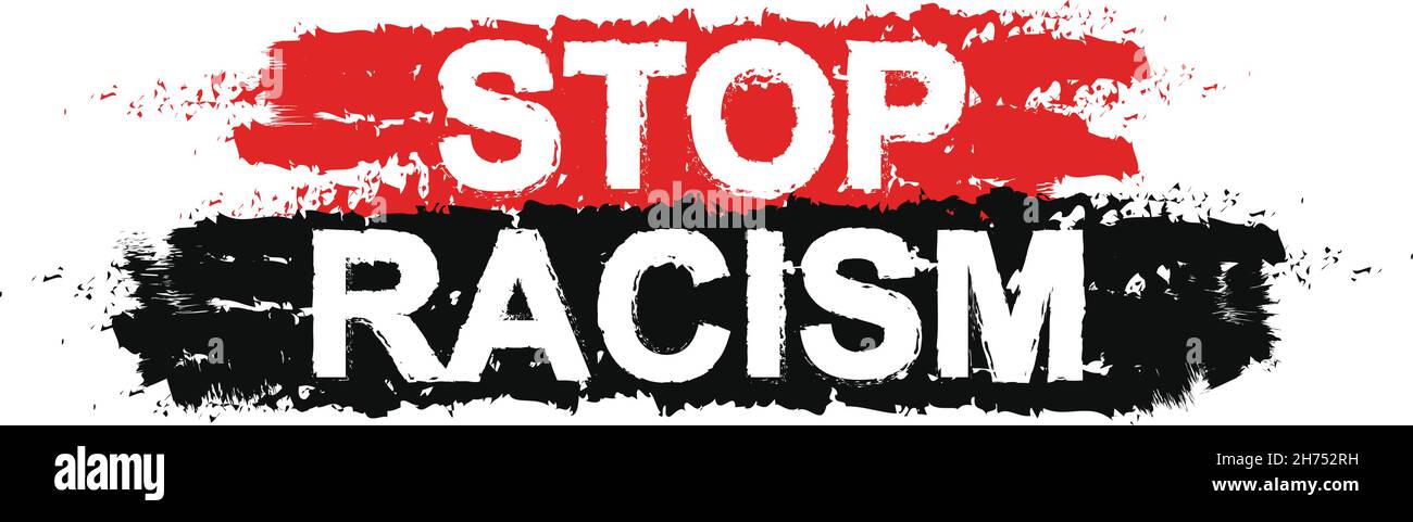 Say no to racism graffiti Stock Vector Images - Alamy