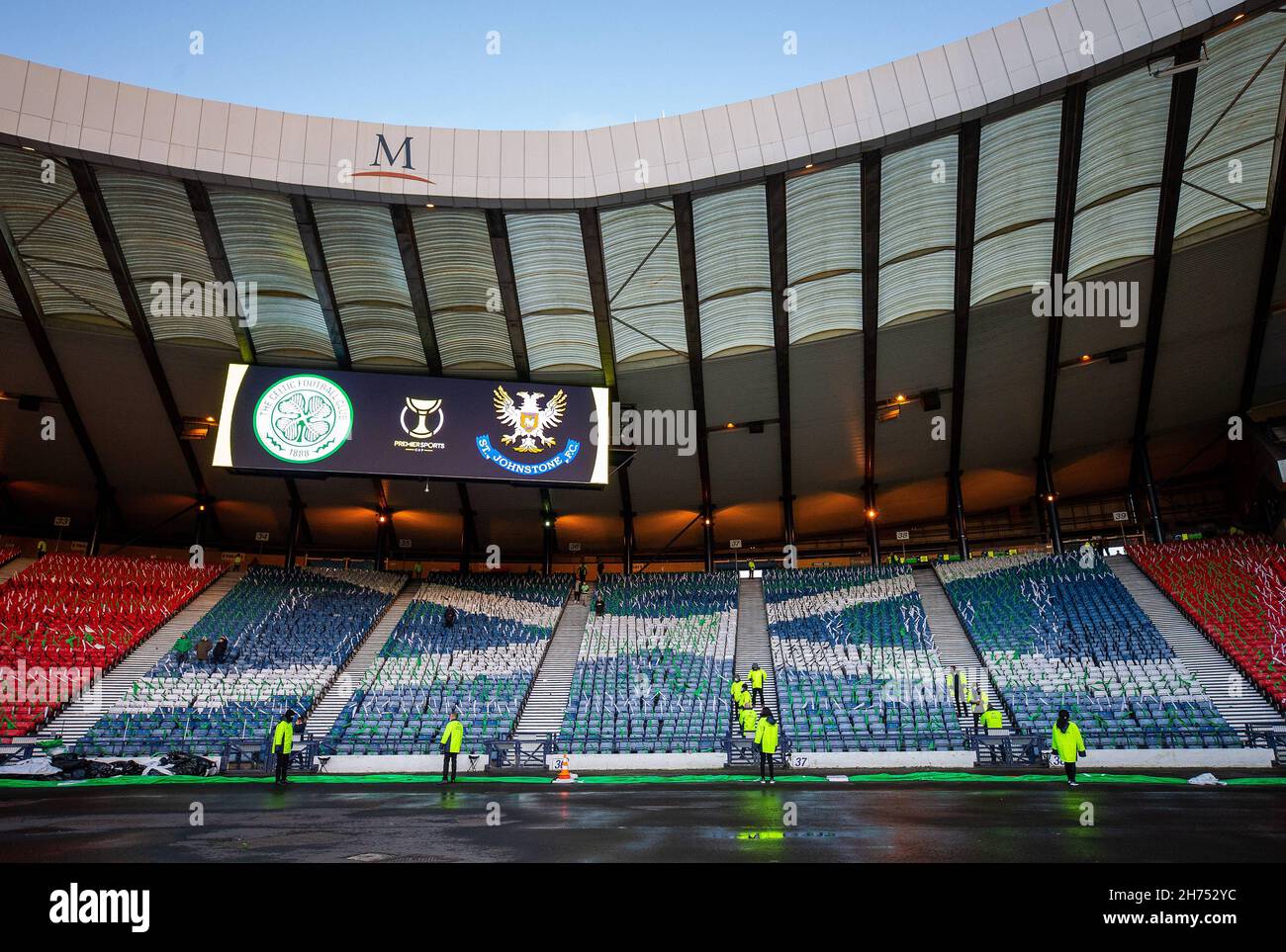 St johnstone fans hampden hi-res stock photography and images - Alamy