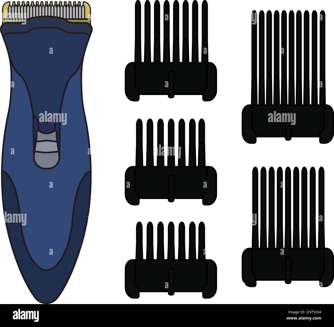 Hair clipper machine. Color Stock Vector Image & Art - Alamy