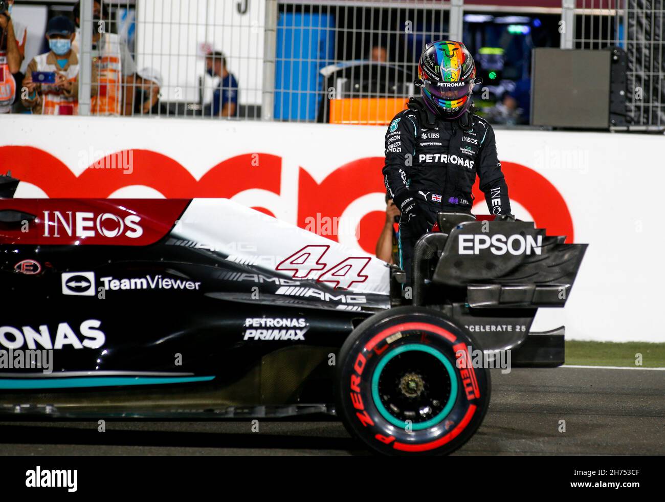 Doha, Qatar. 20th Nov, 2021. # 44 Lewis Hamilton (GBR, Mercedes-AMG ...