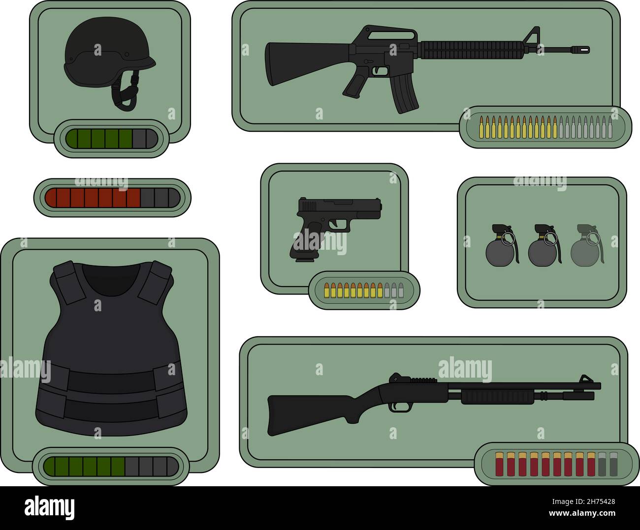 Life with weapons Cut Out Stock Images & Pictures - Alamy