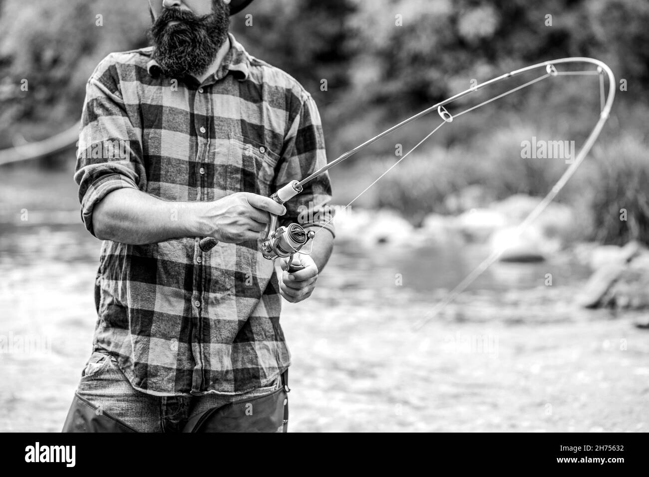 Fishman angler hi-res stock photography and images - Alamy