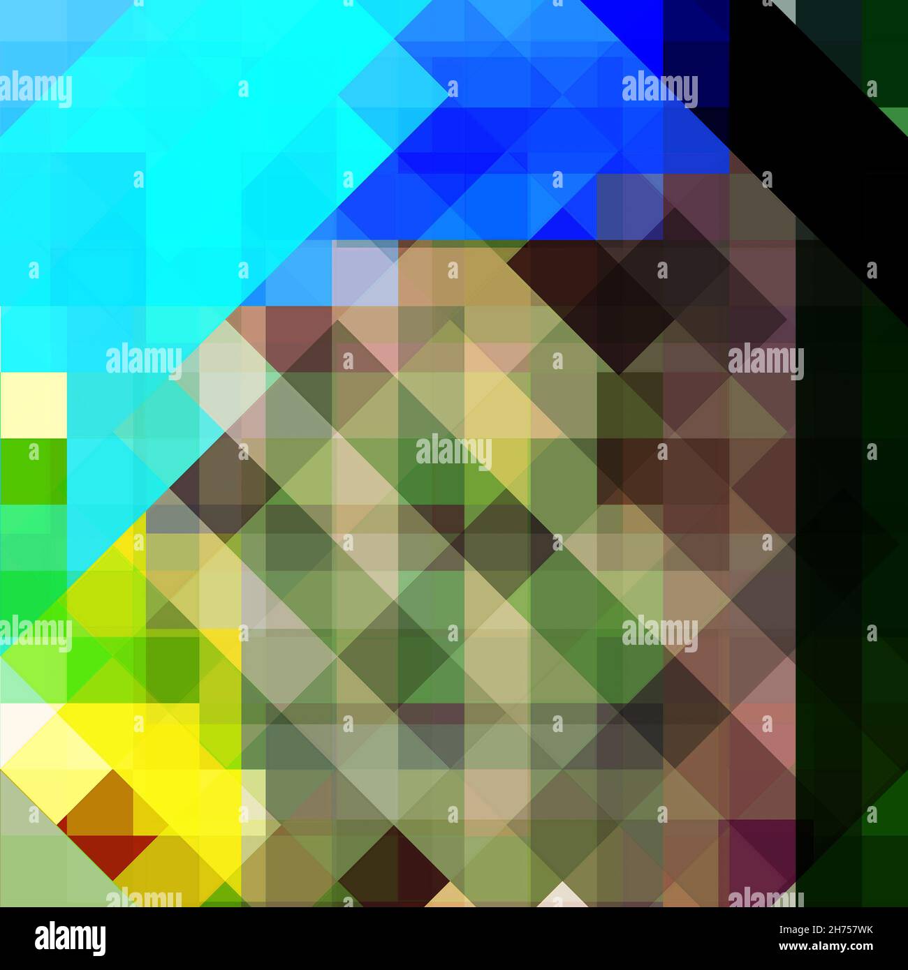 Abstract color background made of intersecting geometric figures ...