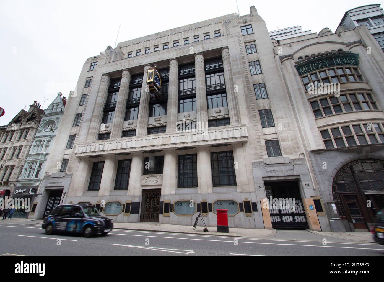 Peterborough Court, Fleet Street, London, formerly used by The Daily ...