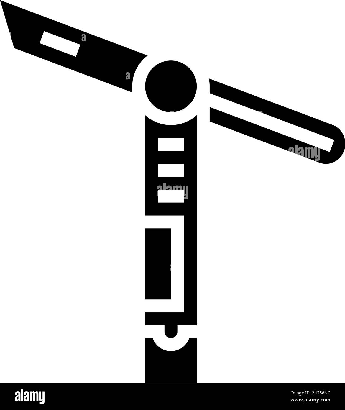 sliding bevel carpenter accessory glyph icon vector illustration Stock ...