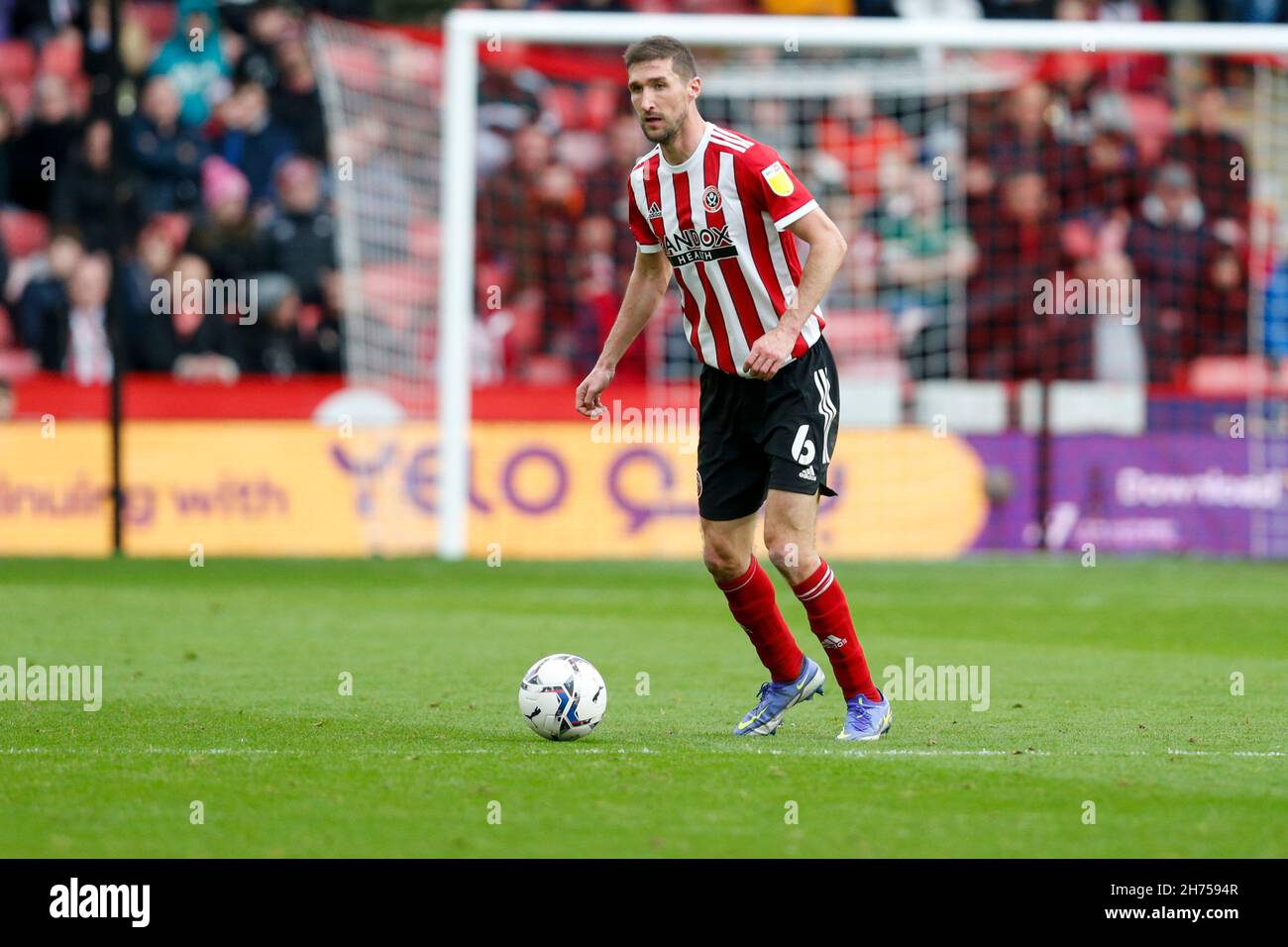 Chris Basham #6 of Sheffield United Stock Photo - Alamy