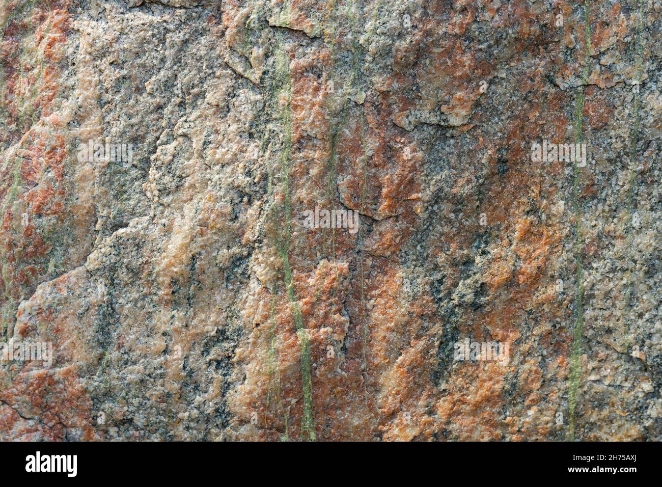 Granite stone texture. Cracked granite rock surface. Natural stone ...