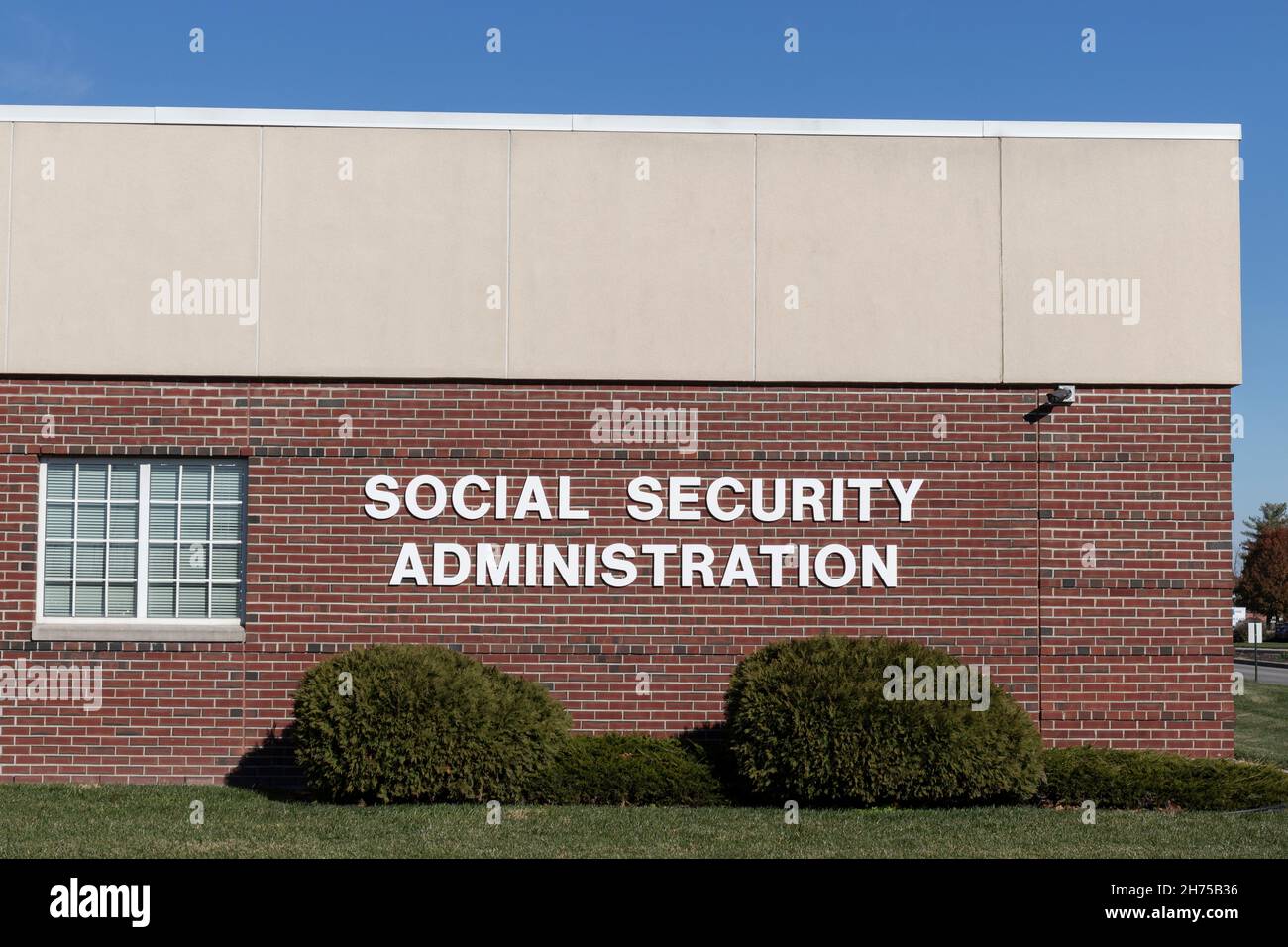Indianapolis - Circa November 2021: Social Security Administration ...