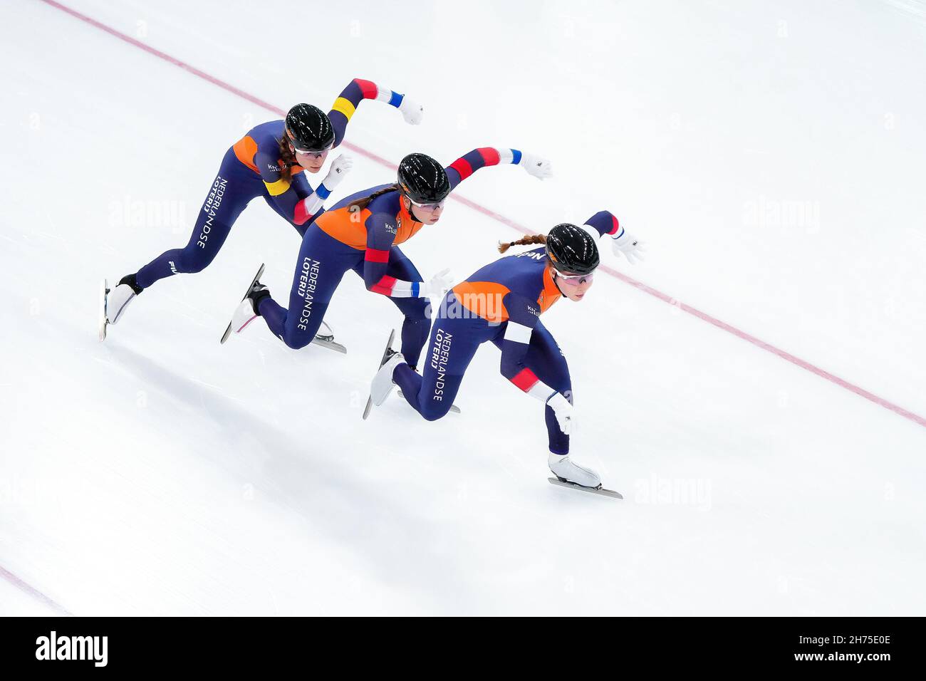 STAVANGER, NORWAY - NOVEMBER 20: Femke Kok of Team Reggeborgh and The ...
