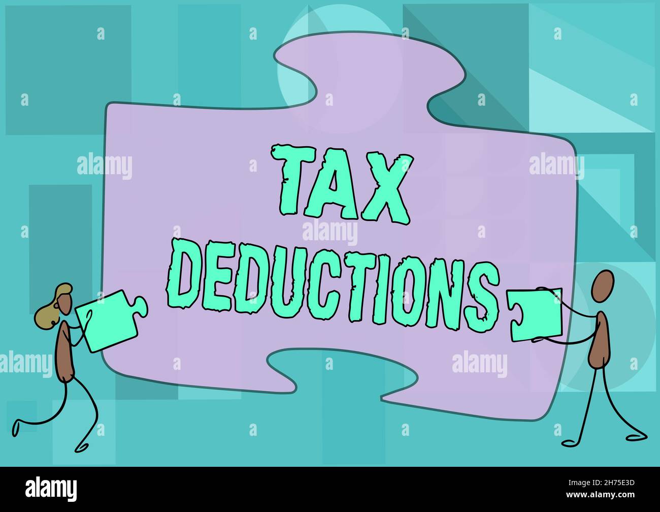 Text sign showing Tax Deductions. Business overview reduction income ...