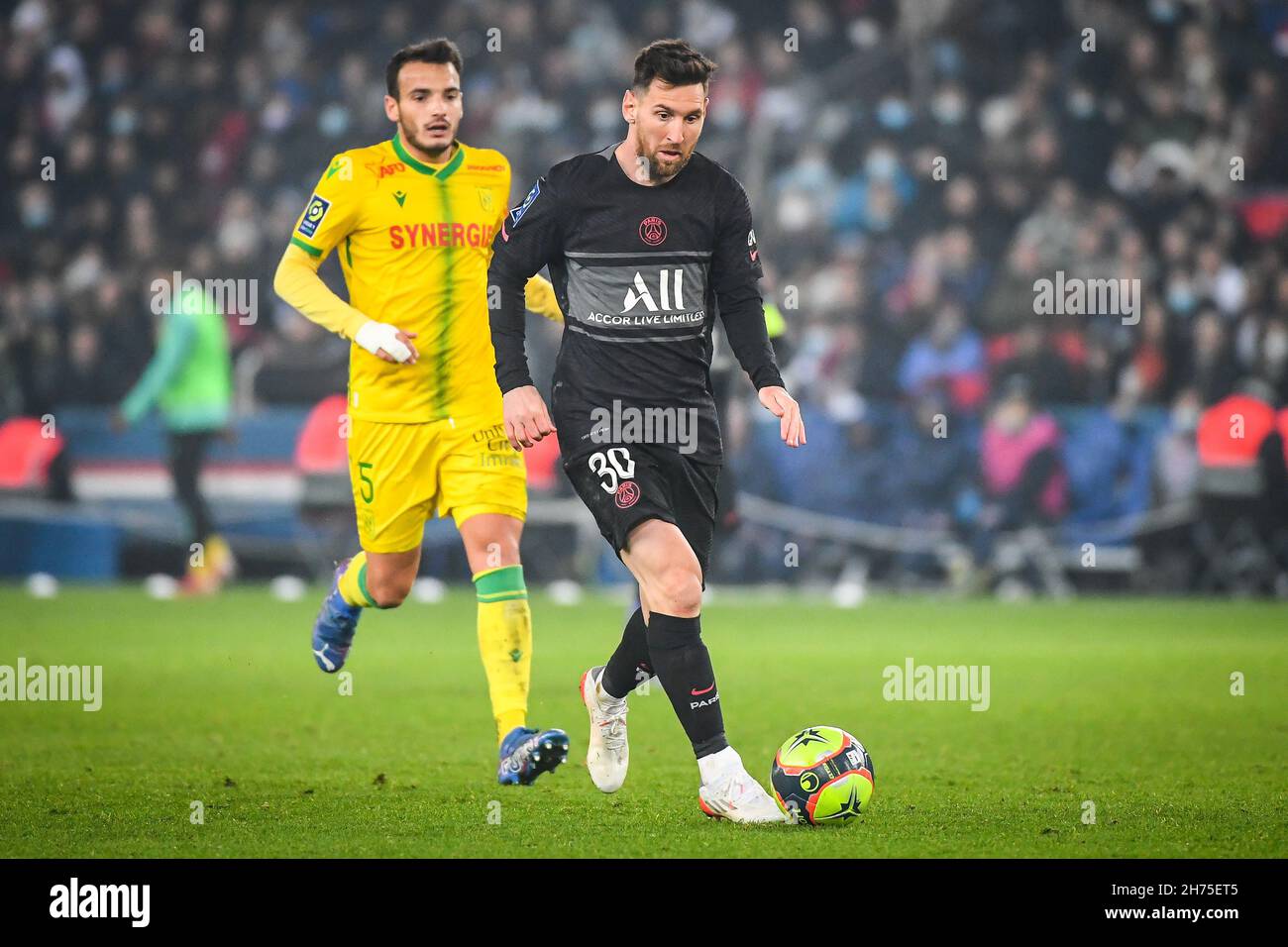 Lionel (Leo) MESSI of PSG during the French championship Ligue 1 ...