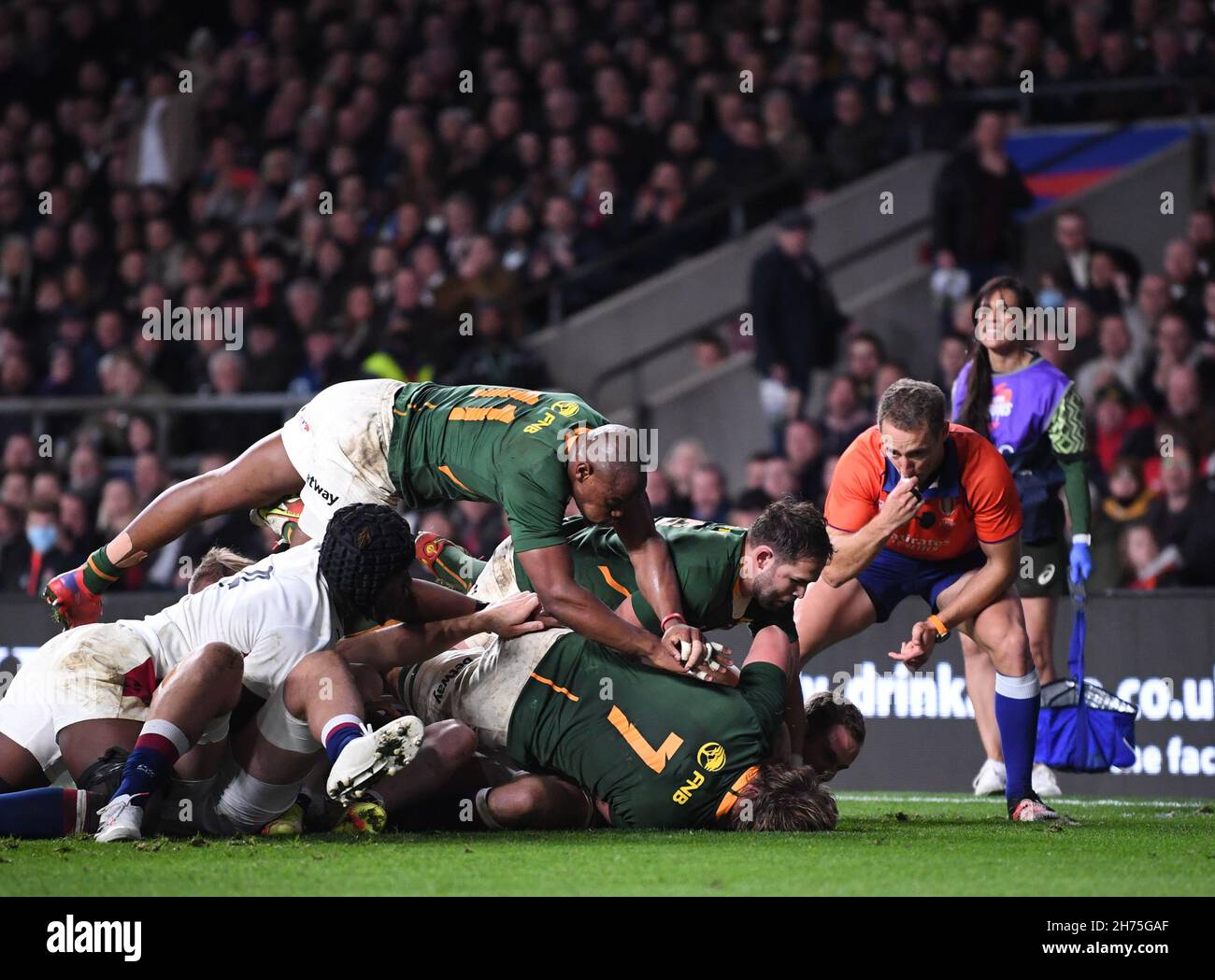20th November 2021; Twickenham, London, England, Autumn Series ...