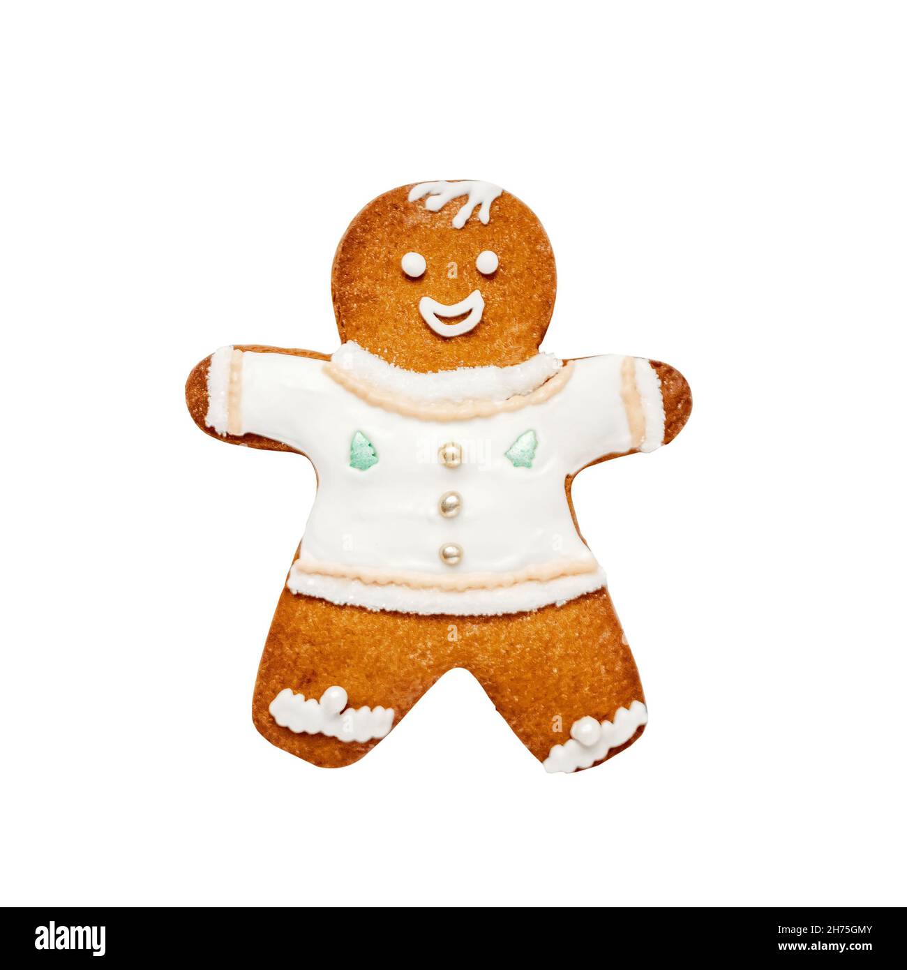 Gingerbread cookies christmas light Cut Out Stock Images & Pictures - Alamy