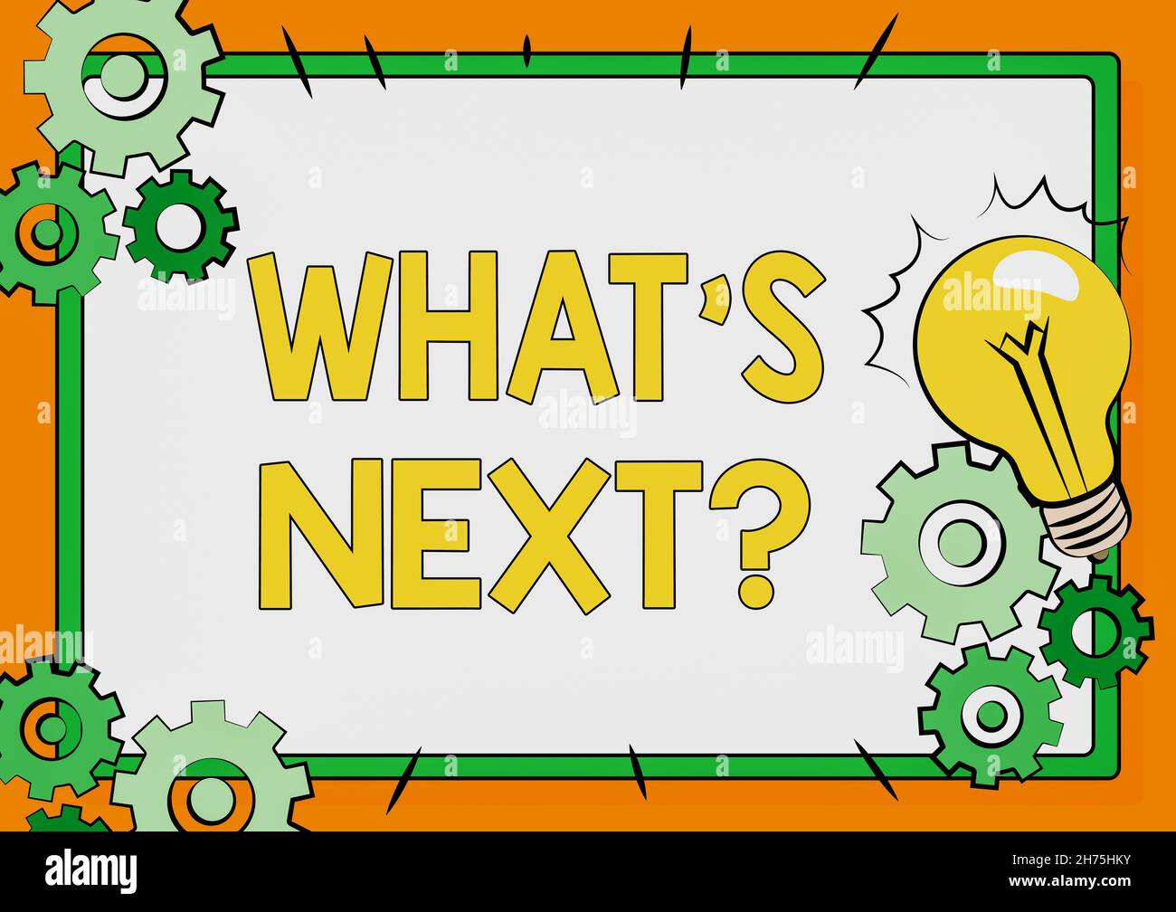 Conceptual display What S Next Question. Concept meaning asking person ...