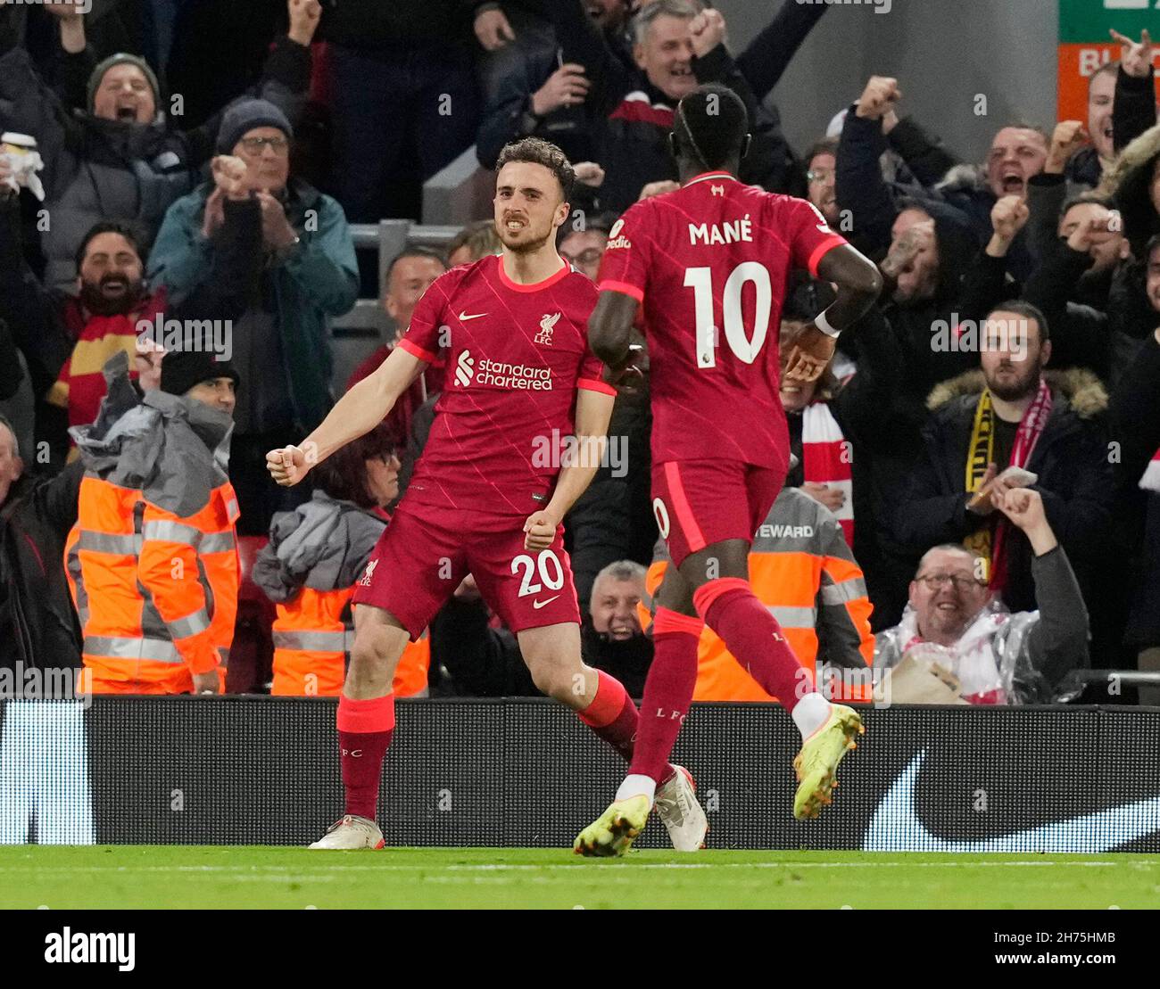 Diogo jota celebrates goal hi-res stock photography and images - Alamy