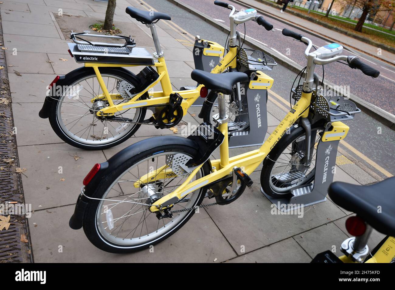 Manchester cycle scheme hi-res stock photography and images - Alamy
