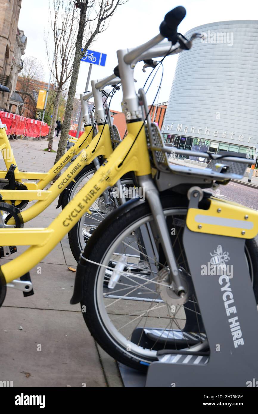 Manchester cycle scheme hi-res stock photography and images - Alamy