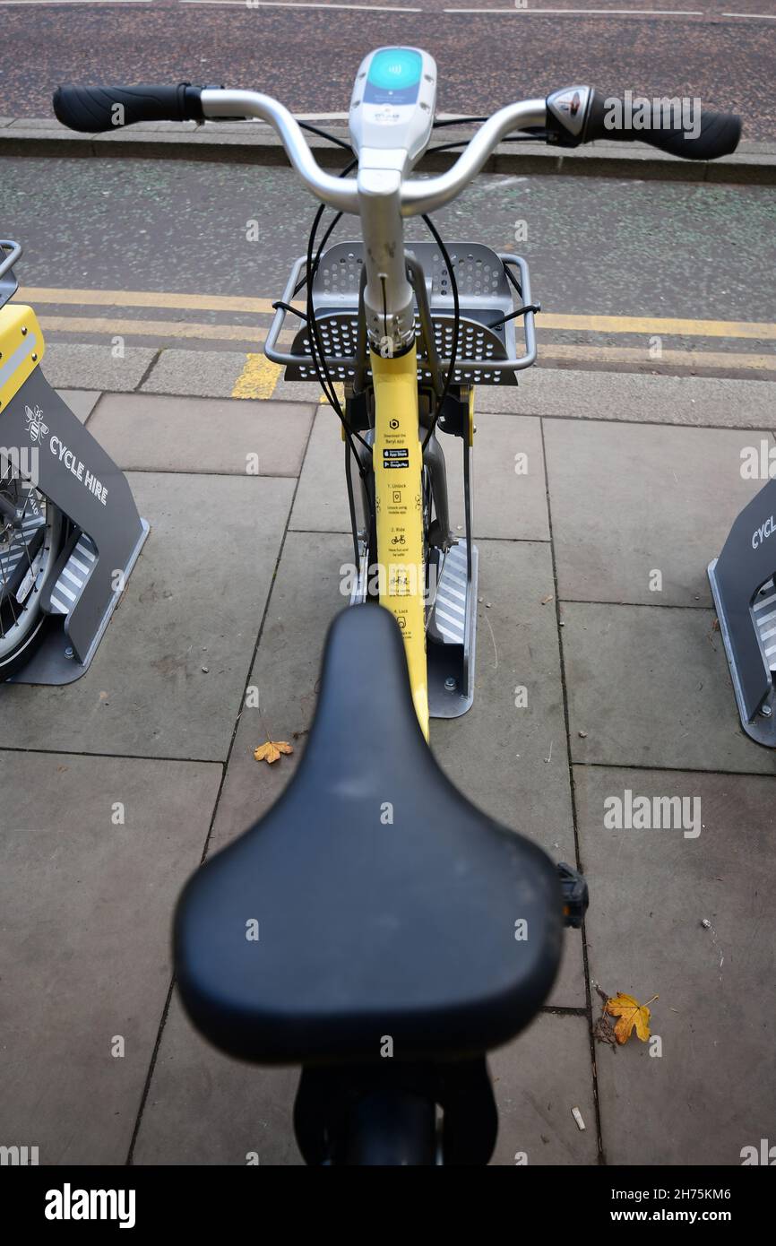 Manchester bike scheme hi-res stock photography and images - Alamy
