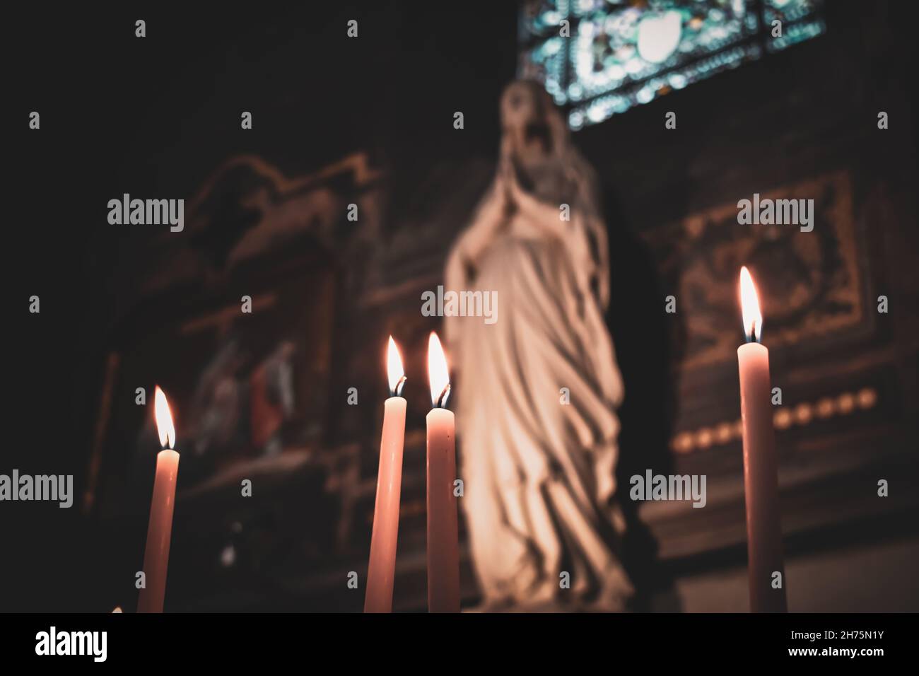 Roman catholic confession church hi-res stock photography and images ...