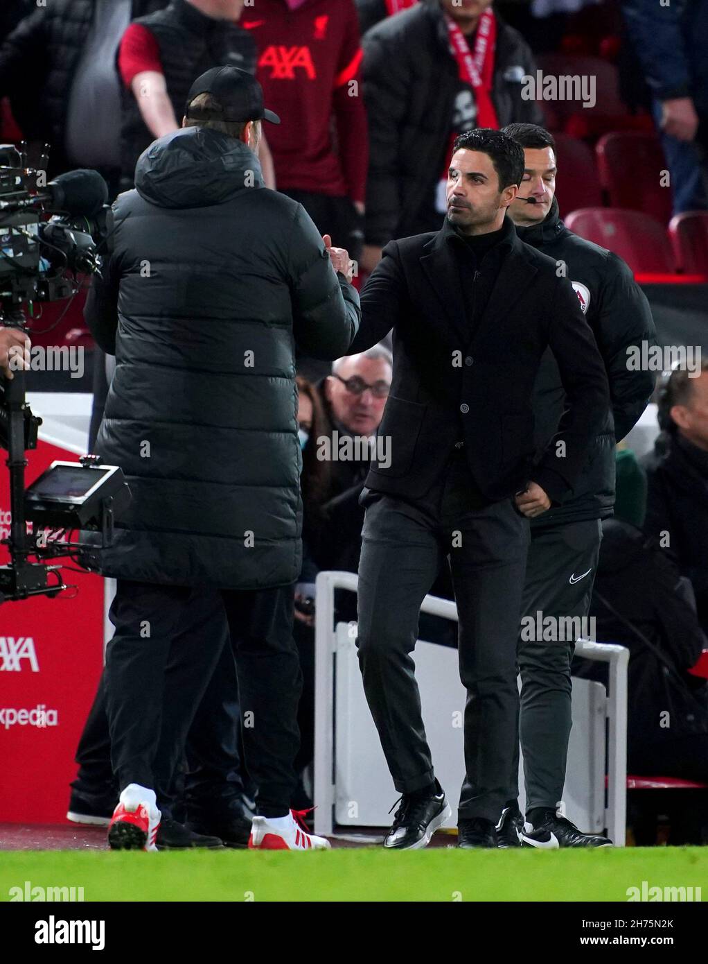 Mikel arteta jurgen klopp hi-res stock photography and images - Alamy