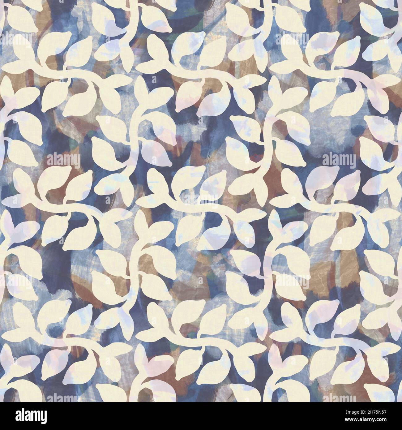 Grey foliage printed hi-res stock photography and images - Alamy