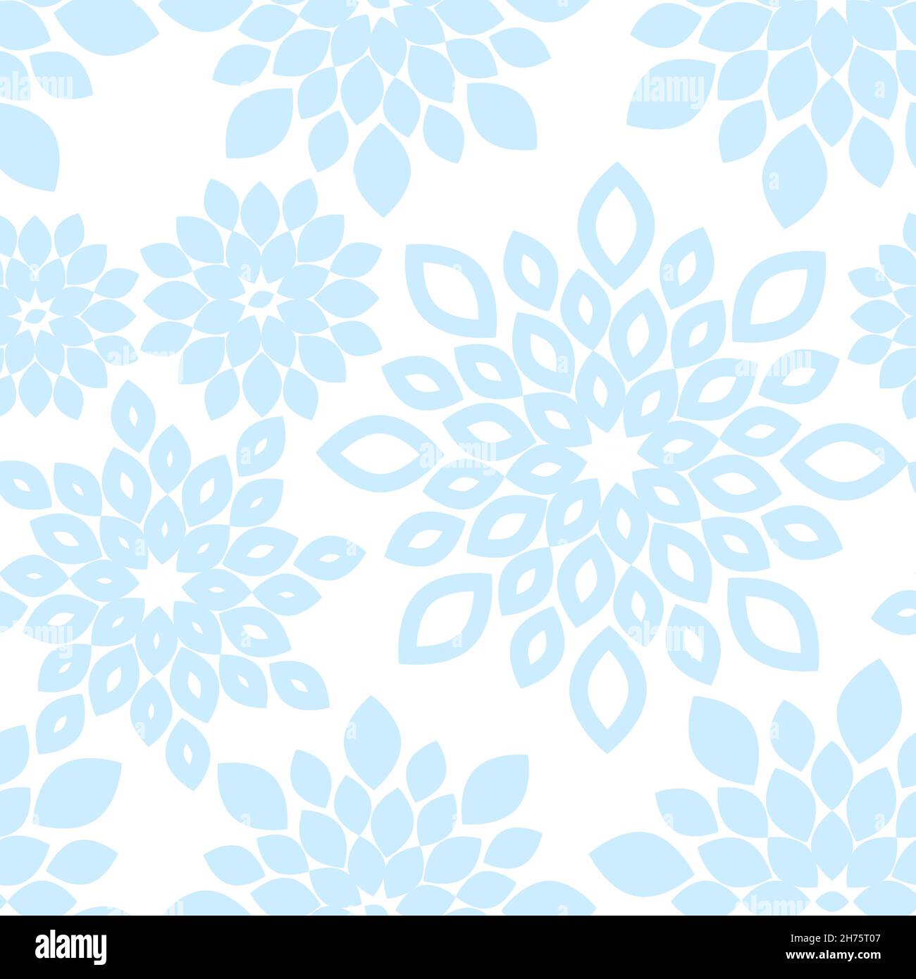 Pastel blue white floral Stock Vector Images - Alamy