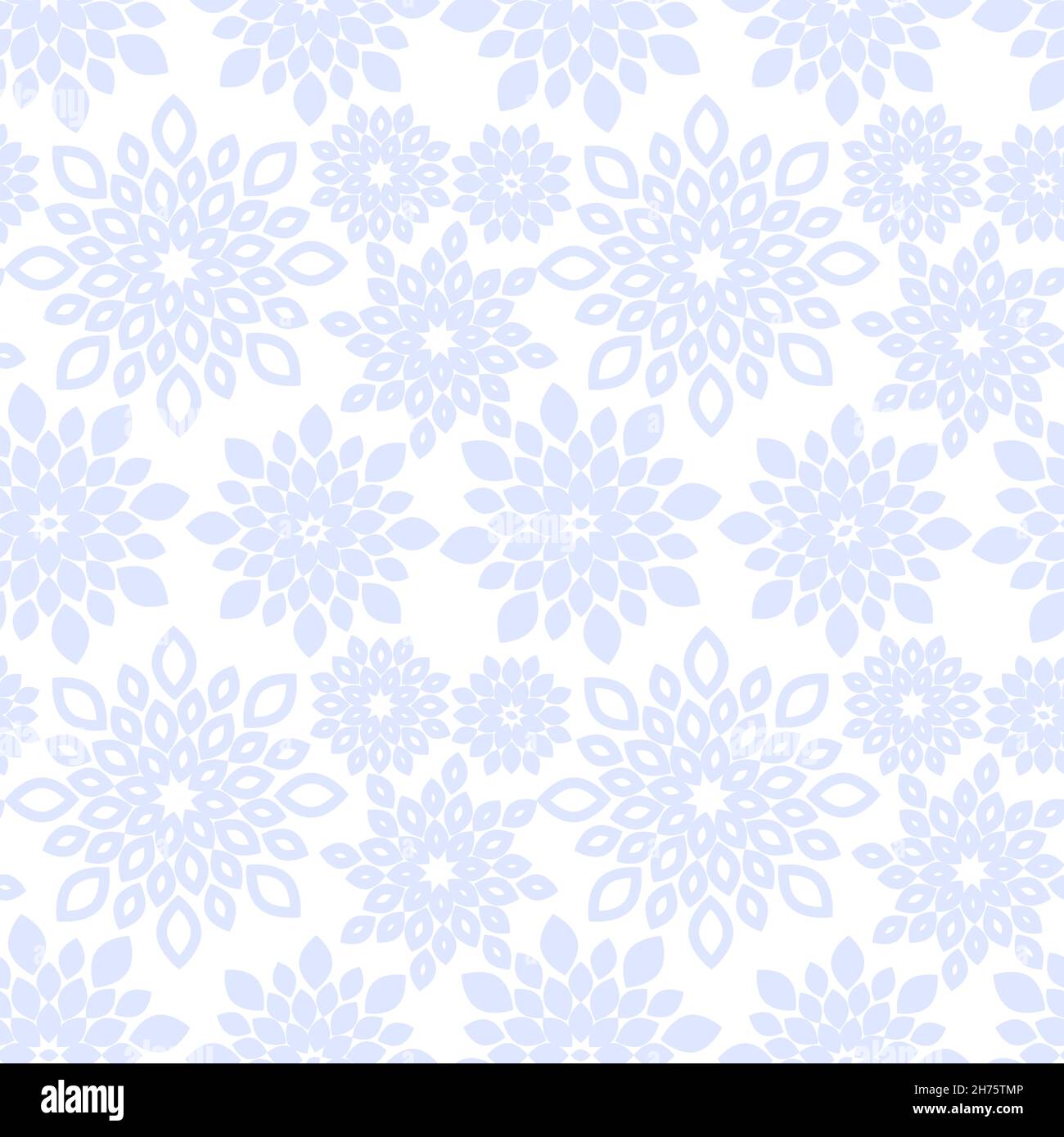 Light Purple Floral Repeat Pattern Background Design Stock Vector Image ...