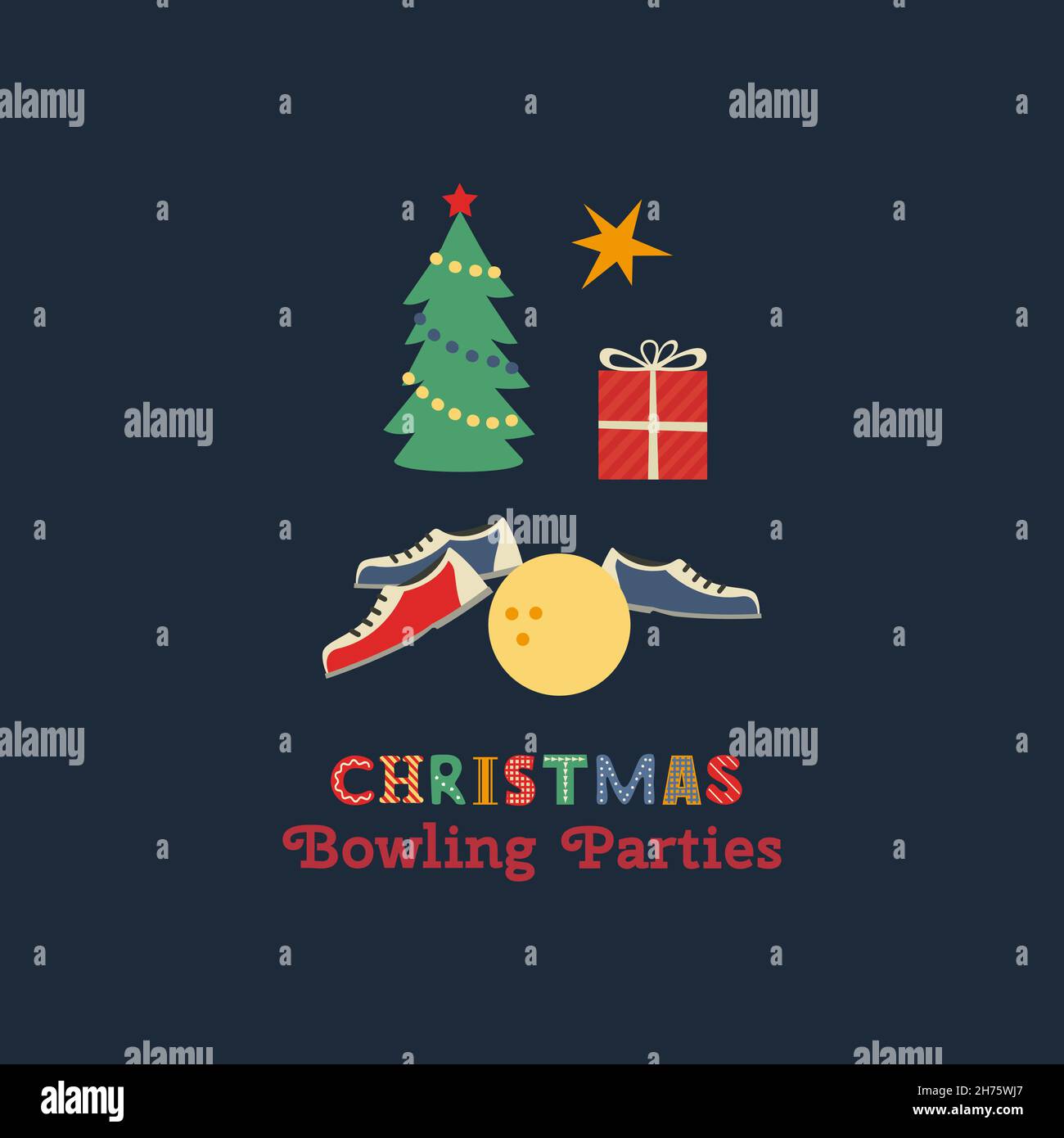 Party fun holidays concept Stock Vector Images - Alamy