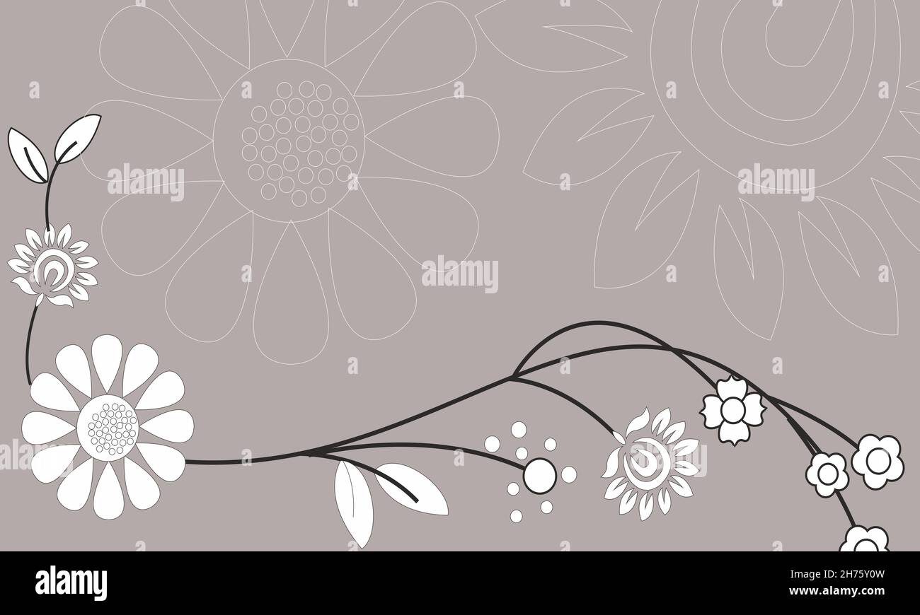 Floral Design Texture Pattern. It can be used for decorating of wedding ...