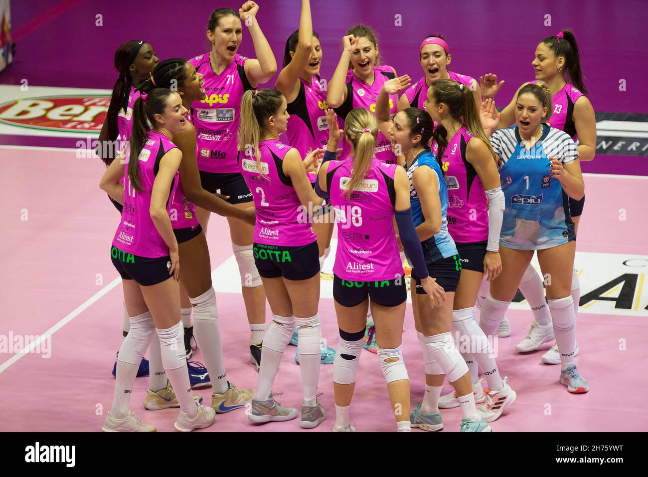 Casalmaggiore players during Vero Volley Monza vs VBC ePiu ...