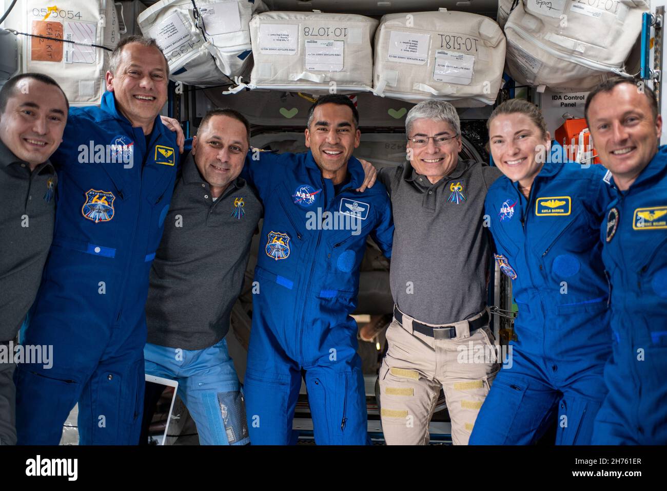 Earth Atmosphere. 12th Nov, 2021. The seven-member Expedition 66 crew ...