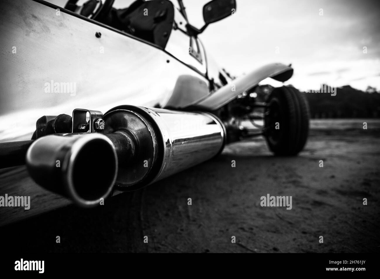 Caterham sports car Black and White Stock Photos & Images - Alamy