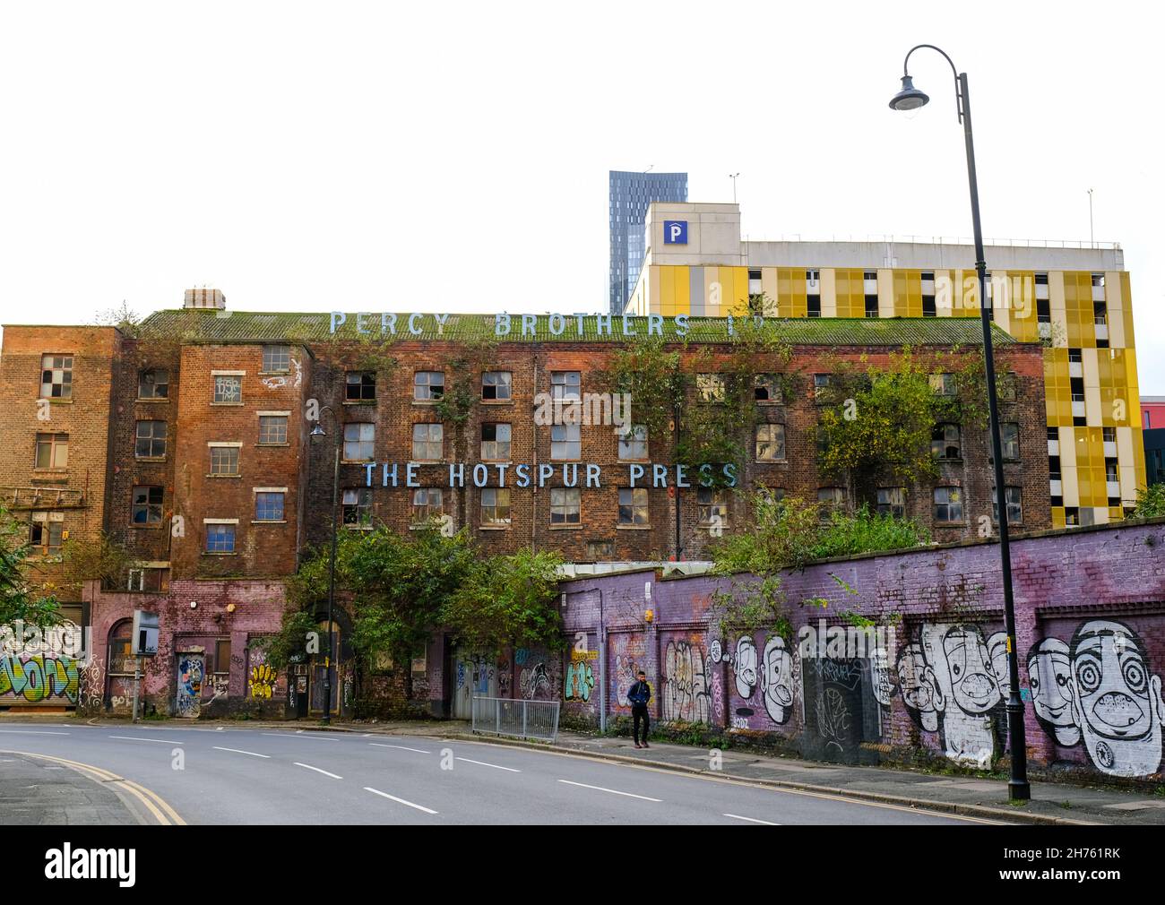 The Hotspur press building in Manchester city centre. Once a cotton ...