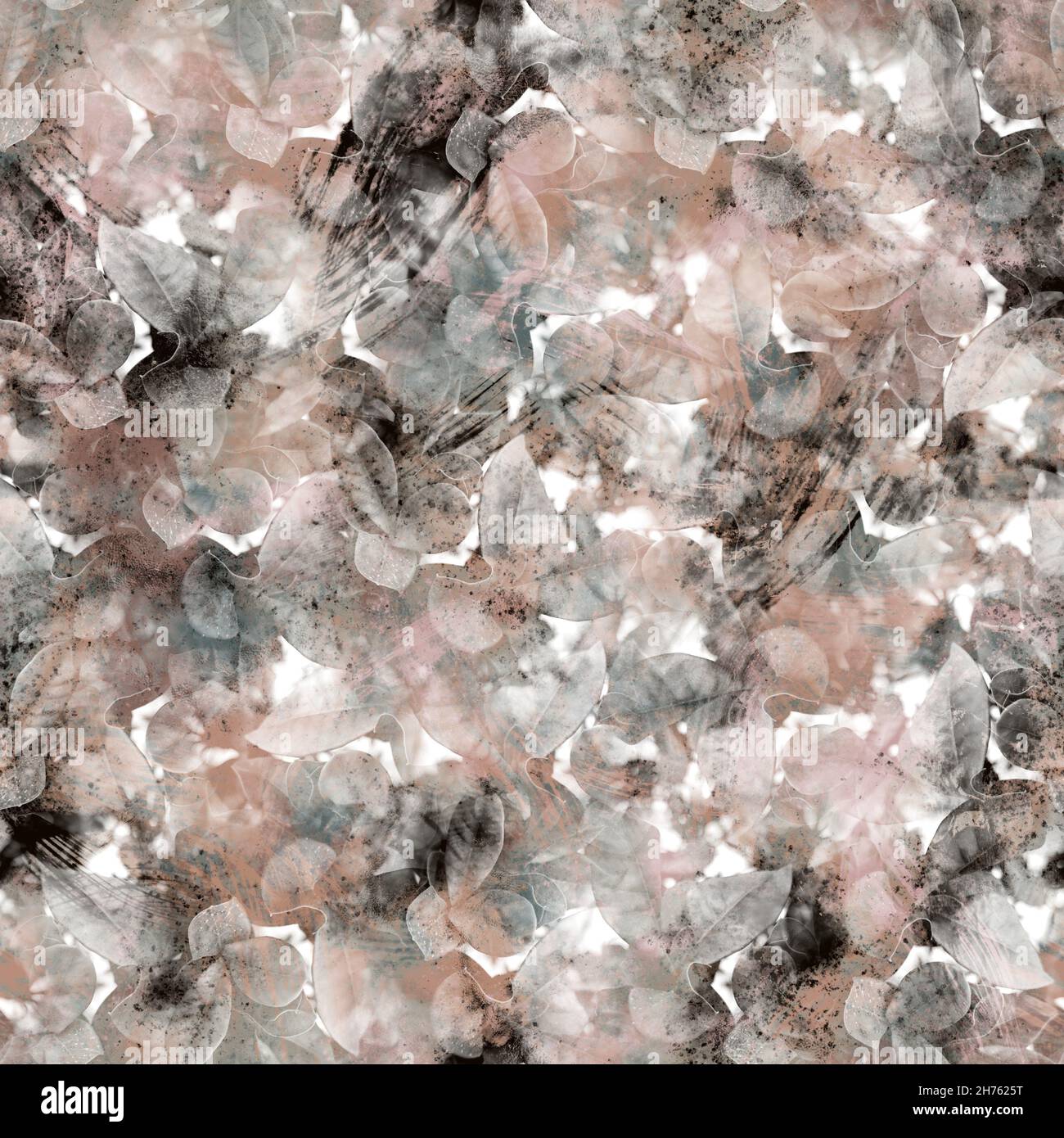 Seamless neutral and white grungy classic abstract surface pattern ...
