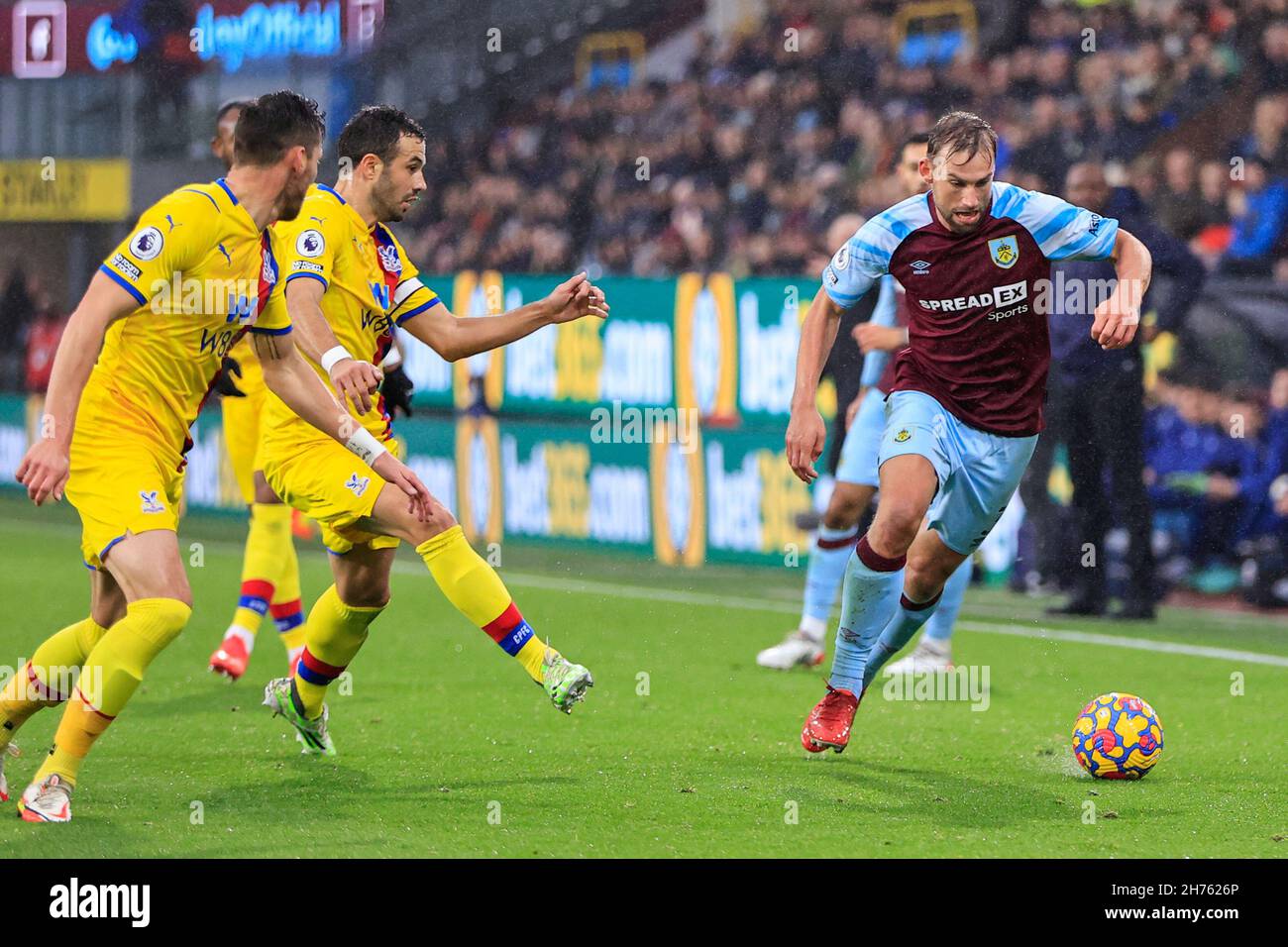 Charlie Taylor #3 of Burnley runs with the ball Stock Photo - Alamy